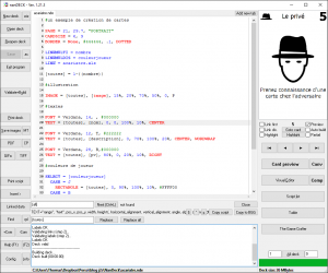 NanDeck, le logiciel pour aider les auteurs de jeu à créer leurs cartes ...